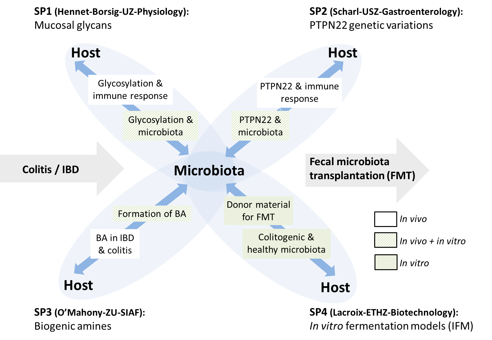 The Microbe-Host Interface: Molecular Mechanisms Mediating Protective ...